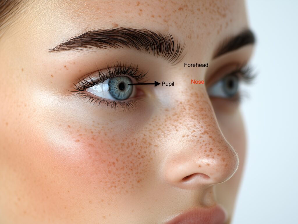 Radix Surgery in Houston | Correcting Nose Radix (Distance Between Nose ...